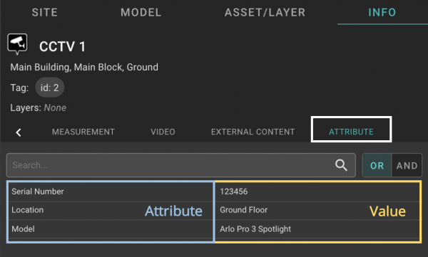 V2/Digital Twin Tutorial/Viewing Asset/information - Senfi Docs