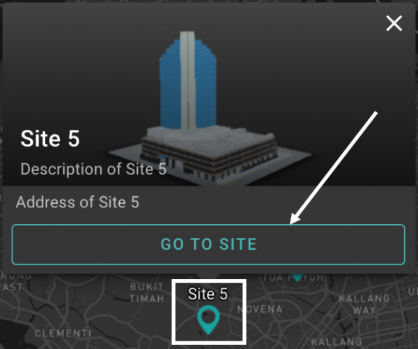 V2/Digital Twin Tutorial/Viewing Site/Select Site - Senfi Docs