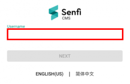 V2/CMS Tutorial/Getting Started/Login - Senfi Docs